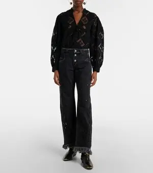 Isabel Marant Étoile Amia Flared Jeans