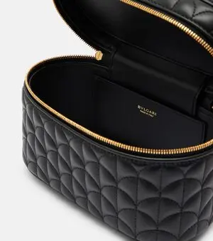 BVLGARI Small Leather Vanity Bag