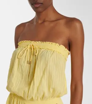 Melissa Odabash Colette Embroidered Cotton Minidress