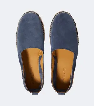 Frescobol Carioca Helio Suede Espadrilles - Blue