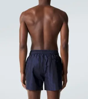 Frescobol Carioca Rio Jacquard Swim Trunks
