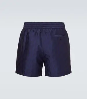 Frescobol Carioca Rio Jacquard Swim Trunks