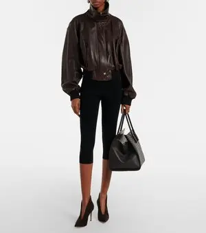GIANVITO ROSSI Vania Suede Pumps - Brown