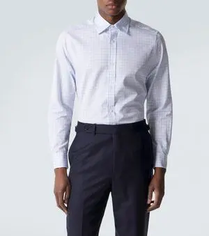 Dunhill Checked Cotton Shirt