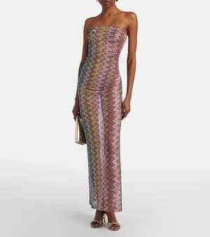Missoni Zigzag Lamé Maxi Dress