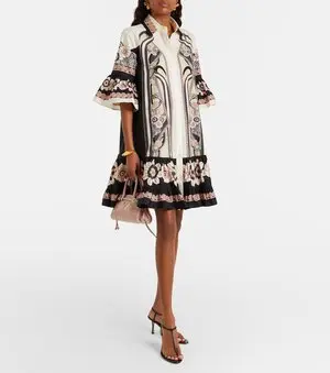 La DoubleJ Choux Printed Shirt Dress