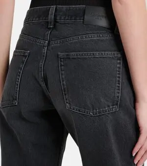 Saint Laurent Faded Straight Leg Jeans