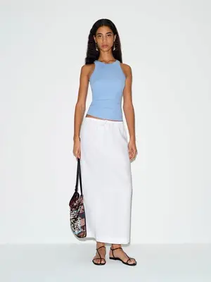 Linen Maxi Skirts