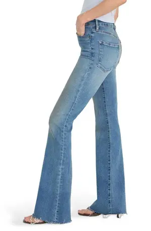 Good American Good Legs Flare Jeans