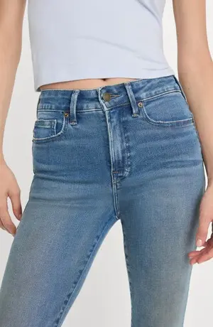 Good American Good Legs Flare Jeans