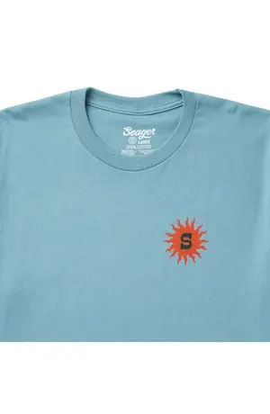 SEAGER CO Baja Cotton Graphic T-shirt