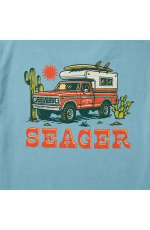 SEAGER CO Baja Cotton Graphic T-shirt