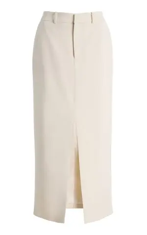 THE FRANKIE SHOP Maybelle Front-slit Midi Skirt