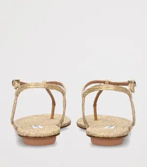 AQUAZZURA Woven Almost Bare Sandals