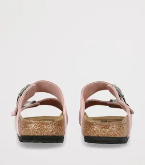 BIRKENSTOCK Suede Arizona Sandals - Pink