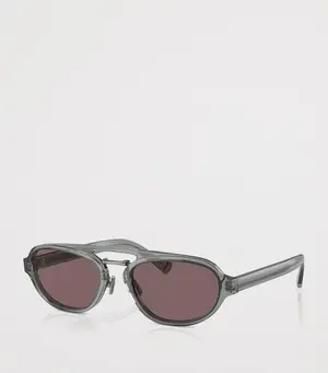 Brunello Cucinelli Acetate Bc4008s Sunglasses - Grey