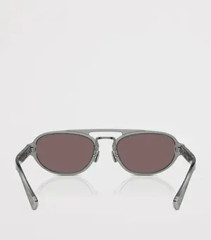 Brunello Cucinelli Acetate Bc4008s Sunglasses - Grey