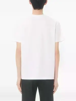 Valentino Garavani Cotton T-shirt With Vgold - White