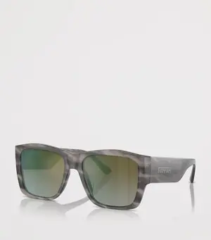 FERRARI Acetate Square Frame Sunglasses
