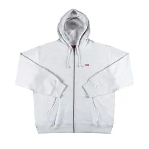 Supreme Small Box Zip Up Hoodie - Grey