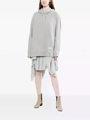 Mihara Yasuhiro Logo-patch Hooded Dress