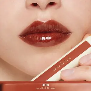 Gucci 308 'lucy Dark Orange', Glow Oil-in-water Tint