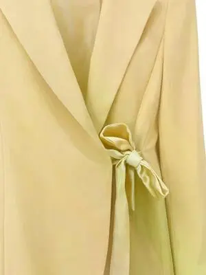 Marella Satin Tie Blazer