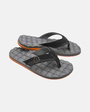 Volcom Recliner Sandals - Flash Orange