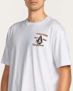 Volcom Enamel Short Sleeve Tee - White