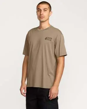 Volcom Workwear Short Sleeve Tee - Brindle