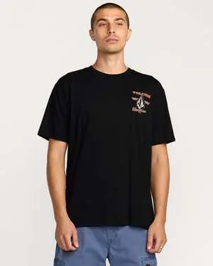 Volcom Enamel Short Sleeve Tee - Black