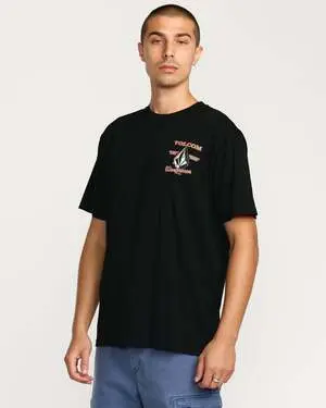 Volcom Enamel Short Sleeve Tee - Black