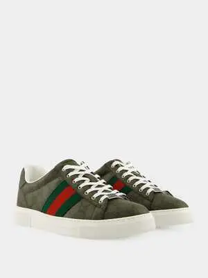 Gucci Gg Supreme Ace Sneakers - Multicolour