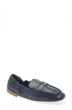 Women's Leather Slip-On Flats