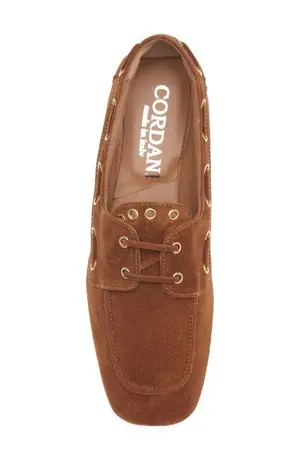 Cordani Andee Boat Shoe - Cuoio Suede
