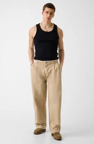 Guess Pleated Baggy Jeans