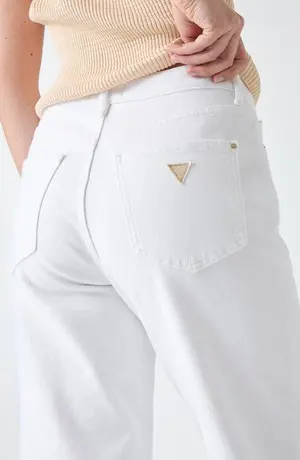 Guess High Waist Straight Leg Jeans