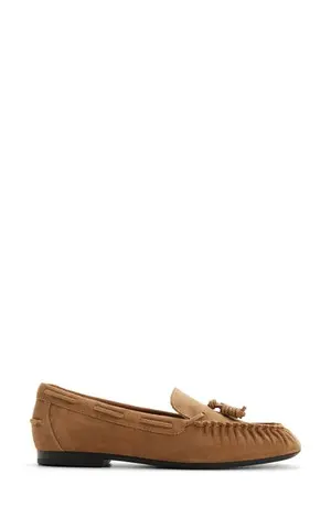 G.H.BASS Astrid Suede Loafer - Brown