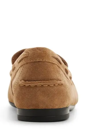 G.H.BASS Astrid Suede Loafer - Brown