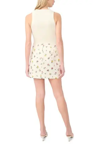 Ted Baker London Floral Cotton Miniskirt