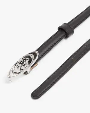 Casablanca Mini Warped Logo Belt