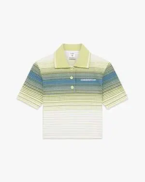 Casablanca Bourgeois Striped Polo Shirt - Multicolor