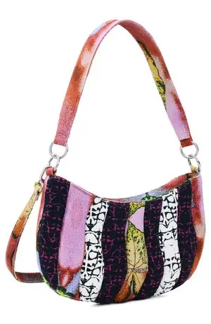 Desigual Cotton Canvas Shoulder Bag