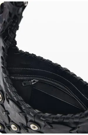 Desigual Faux Leather Studded Shoulder Bag