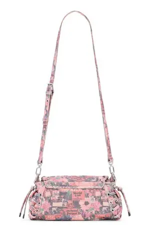 Desigual Collage Denim Crossbody Bag
