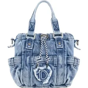 Desigual Mini Denim Crossbody Bag