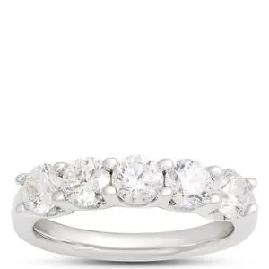 Benbridge Five Round Diamond Band, 14k White Gold - H-i