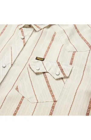 SEAGER CO Sawtooth Short Sleeve Snap-up Shirt