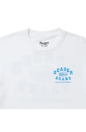 SEAGER CO Saloon Cotton Graphic T-shirt