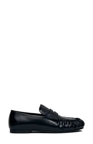 ALOHAS Aven Penny Loafer - Black